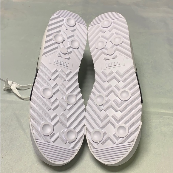 Puma | Shoes | Red White And Blue Roma Sneakers | Poshmark